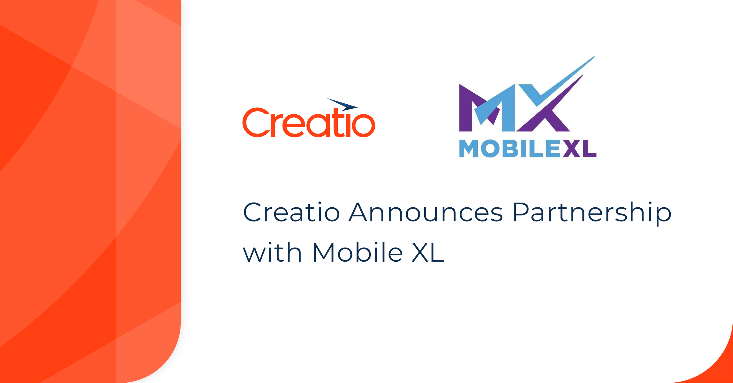 Creatio Announces Partnership with Mobile XL | Creatio